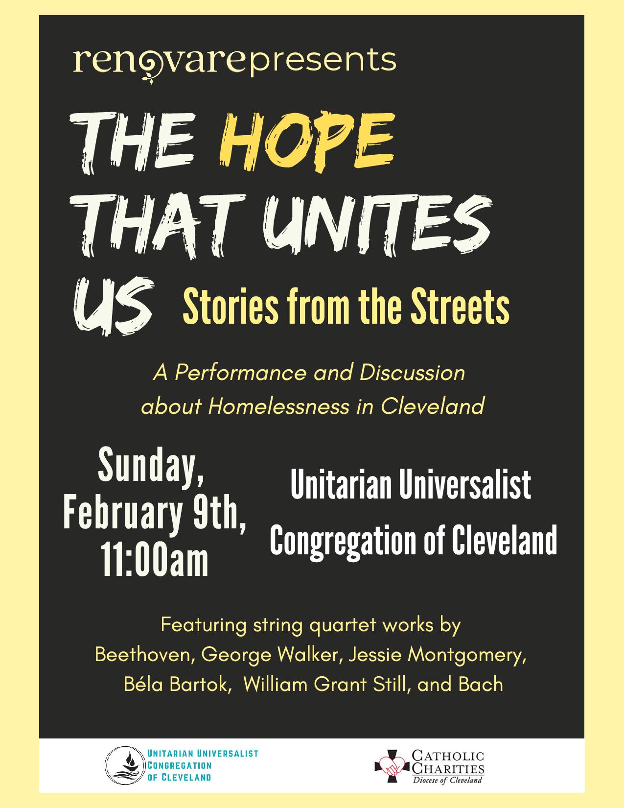The Hope That Unites Us - Unitarian Universalist Congregation of Cleveland