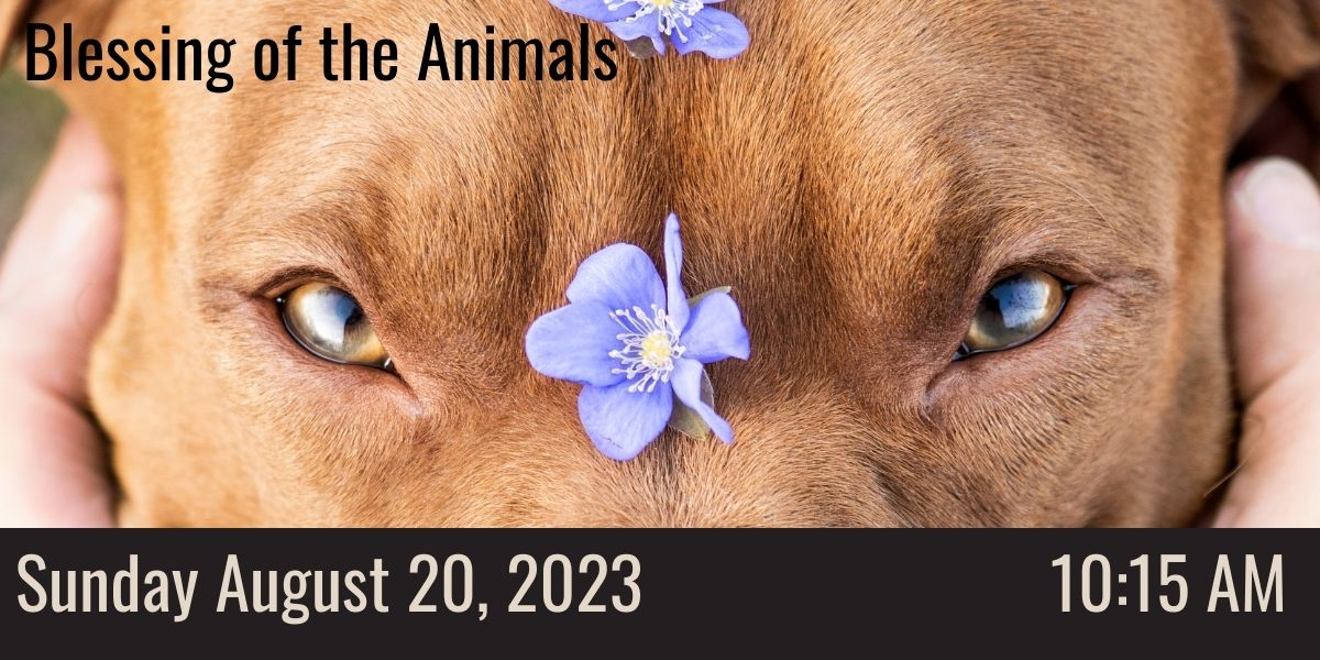 Blessing of the Animals - Unitarian Universalist Congregation of Cleveland