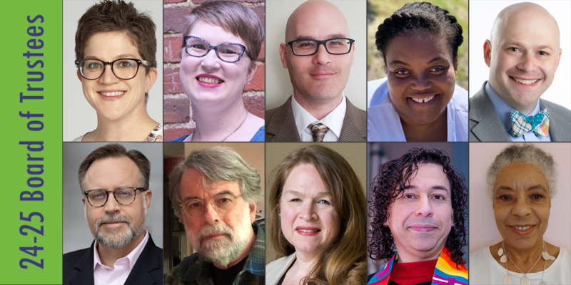 Gratitude and Welcome from the Board of Trustees - Unitarian ...